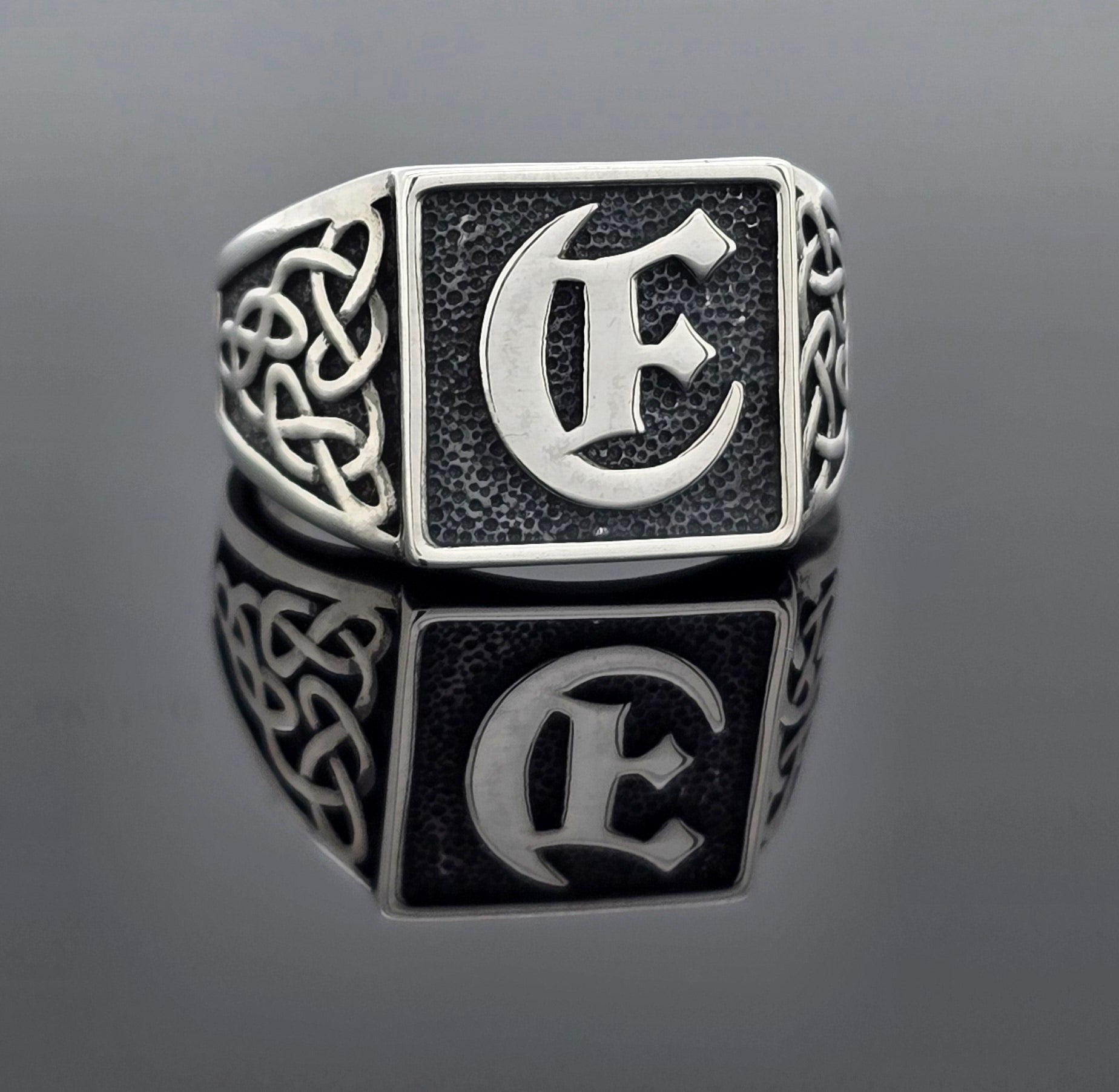 "E" Old English Alphabet – The Hammer Silver Ltd
