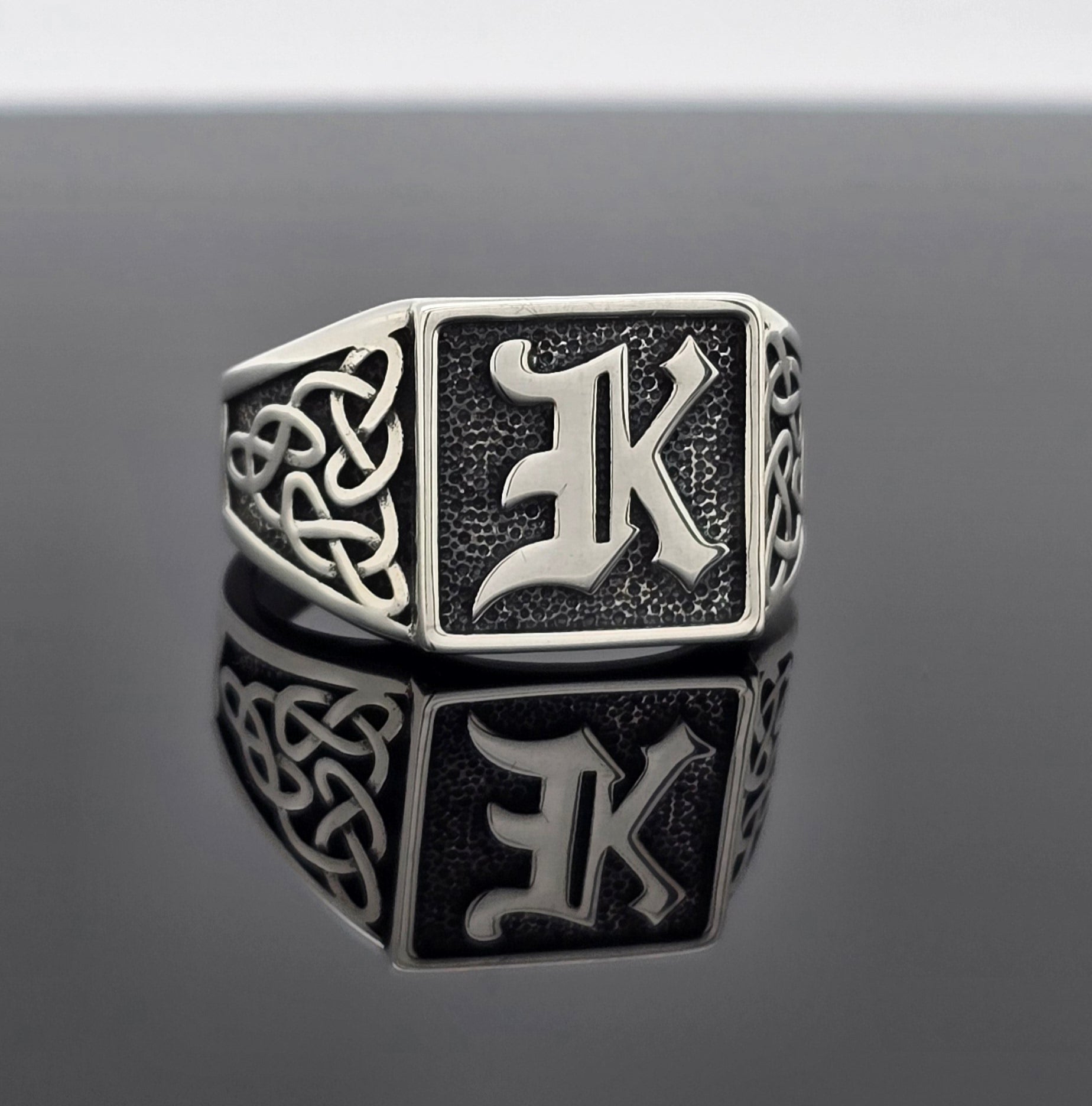 "K" Old English Alphabet – The Hammer Silver Ltd